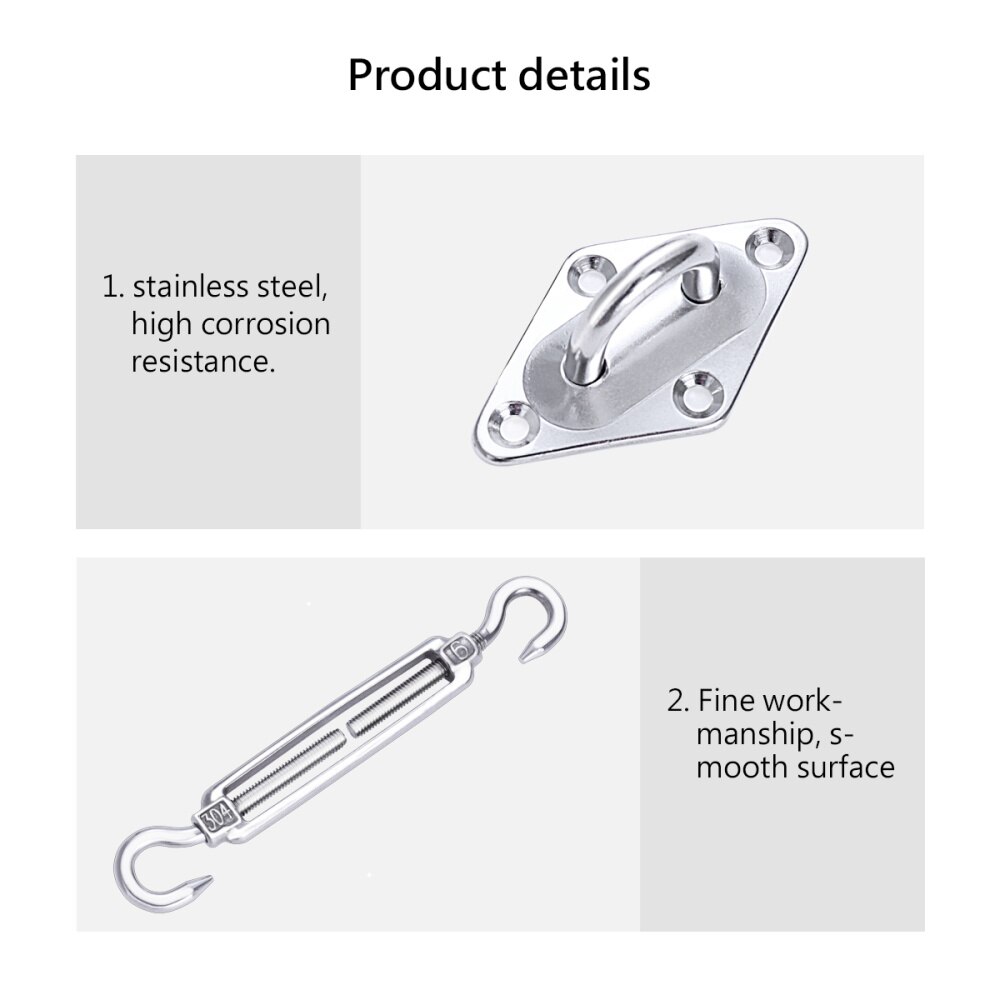 8 PCS Heavy Duty Bracket Adjustable Durable Premiu... – Vicedeal