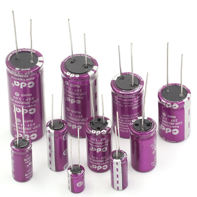 Super Condensator 3V 1F 3.3F 5.0F 10F 15F 20F 25F ... – Grandado