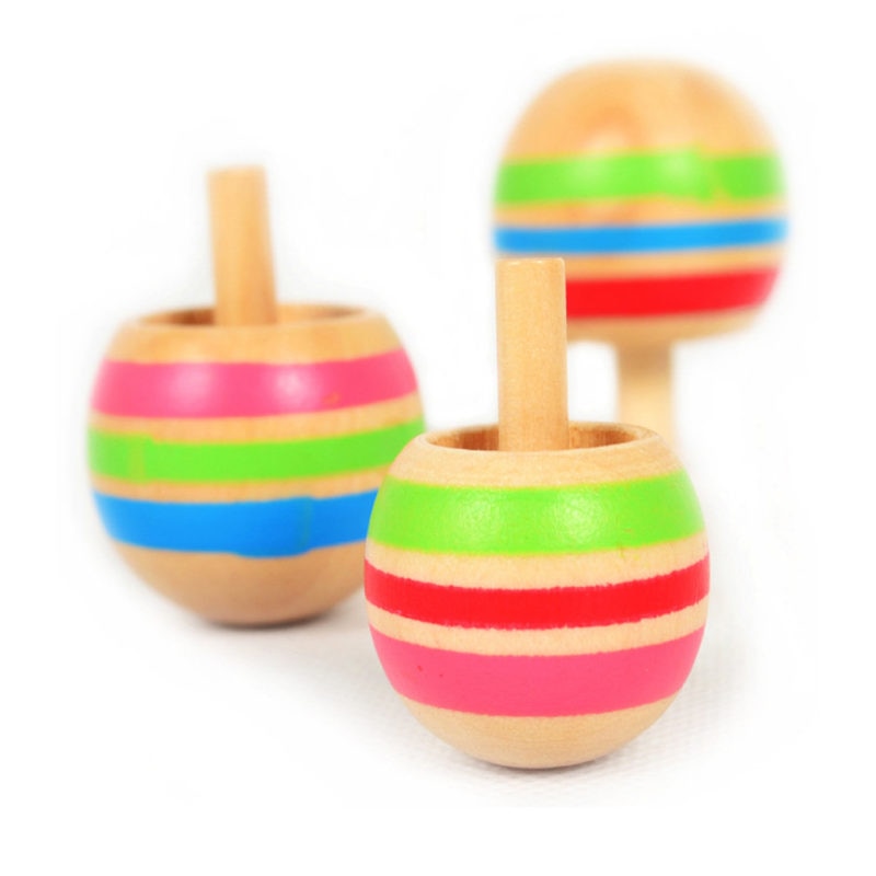 Traditional wooden nostalgic magic inverted gyro g... – Vicedeal