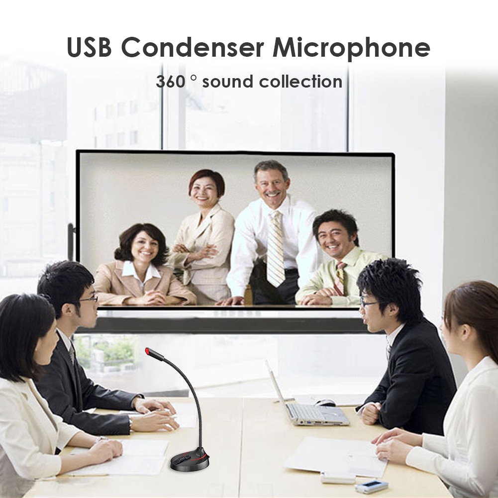 Computer mikrofon Mit Stumm Schalter 360 ° einstel... – Grandado