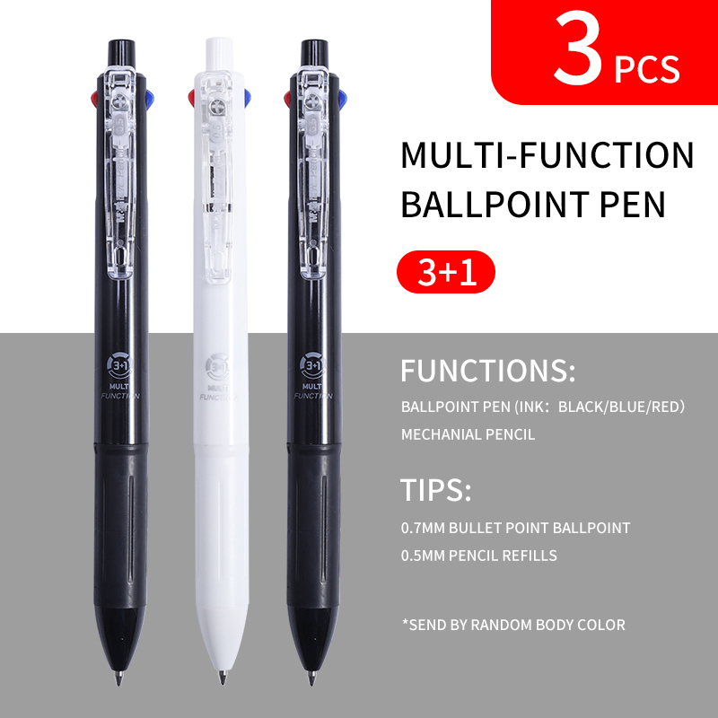 M&G 4 In 1 Multi-Function Mechanical Ballpoint... – Grandado