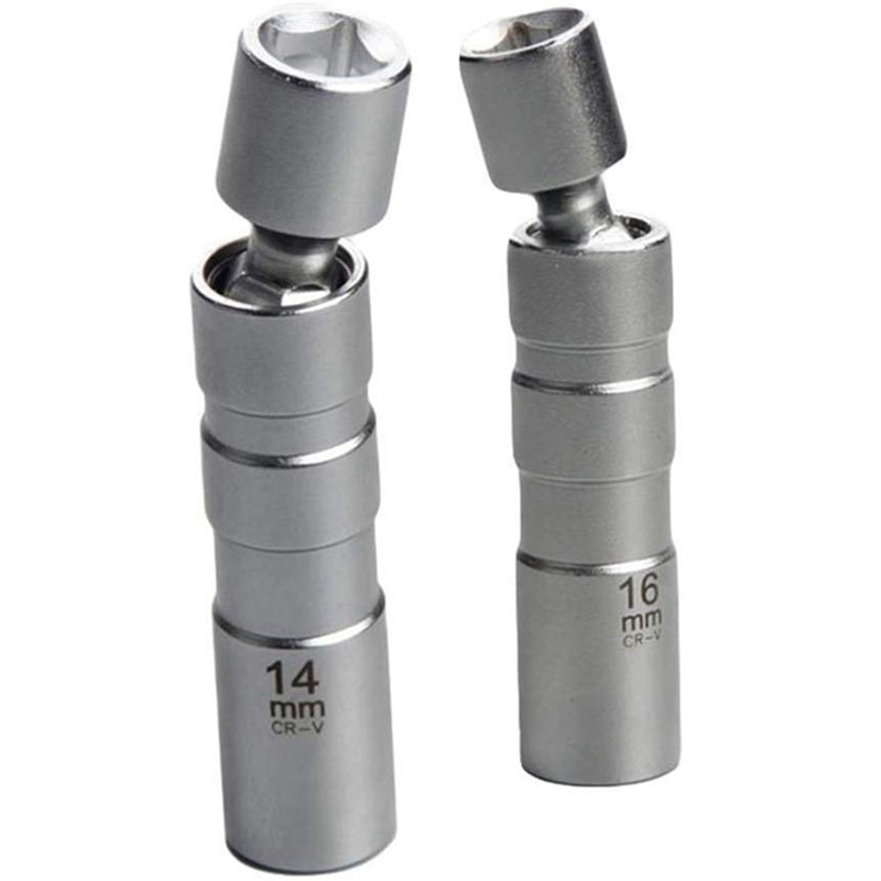 14MM & 16MM Thin Wall netic Swivel Spark Plug Sock... – Grandado