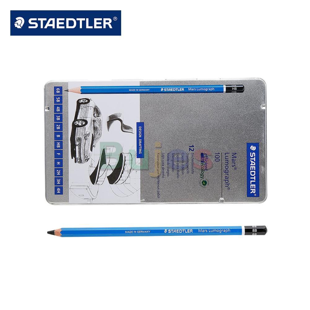 Germany STAEDTLER 100 G20/12/6 blue pole Charcoal ... – Vicedeal