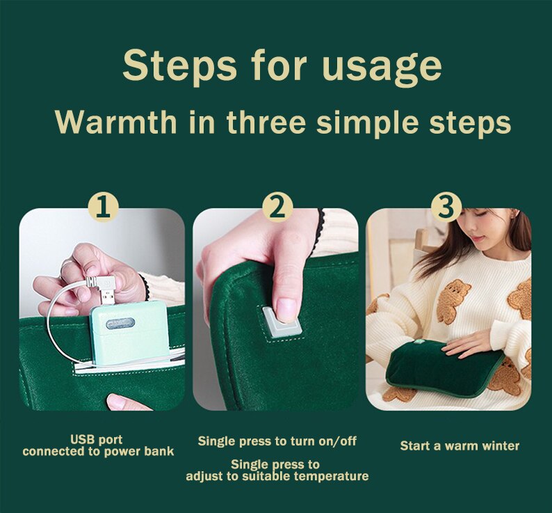 USB Elektrische Heizung Hand Wärmer Graphene wärme... – Vicedeal