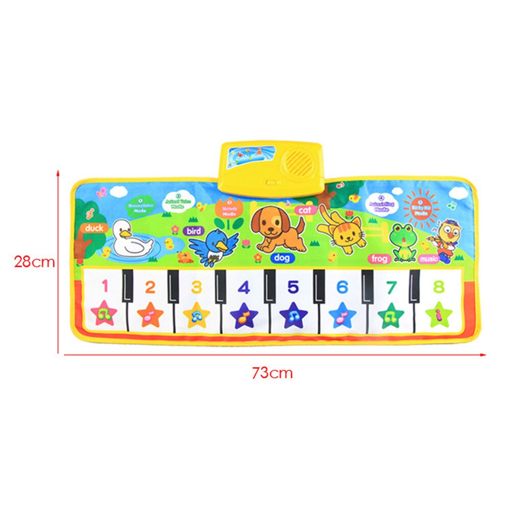 3 Styles Baby Musical Mat with Animal Voice Play M... – Grandado