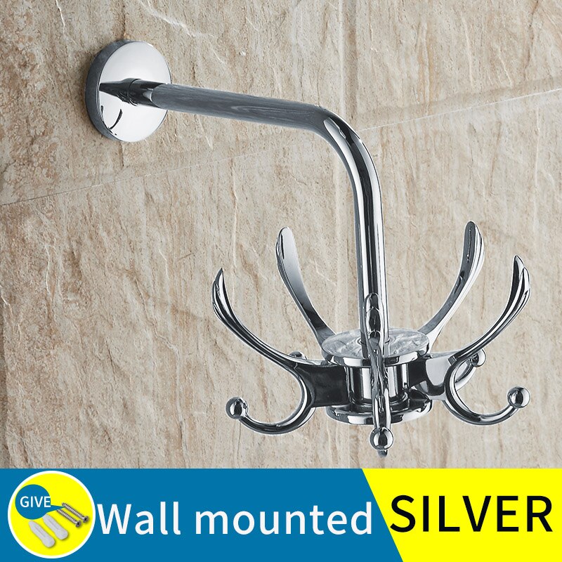 Wardrobe bedroom hook screw installation wall hang... – Grandado