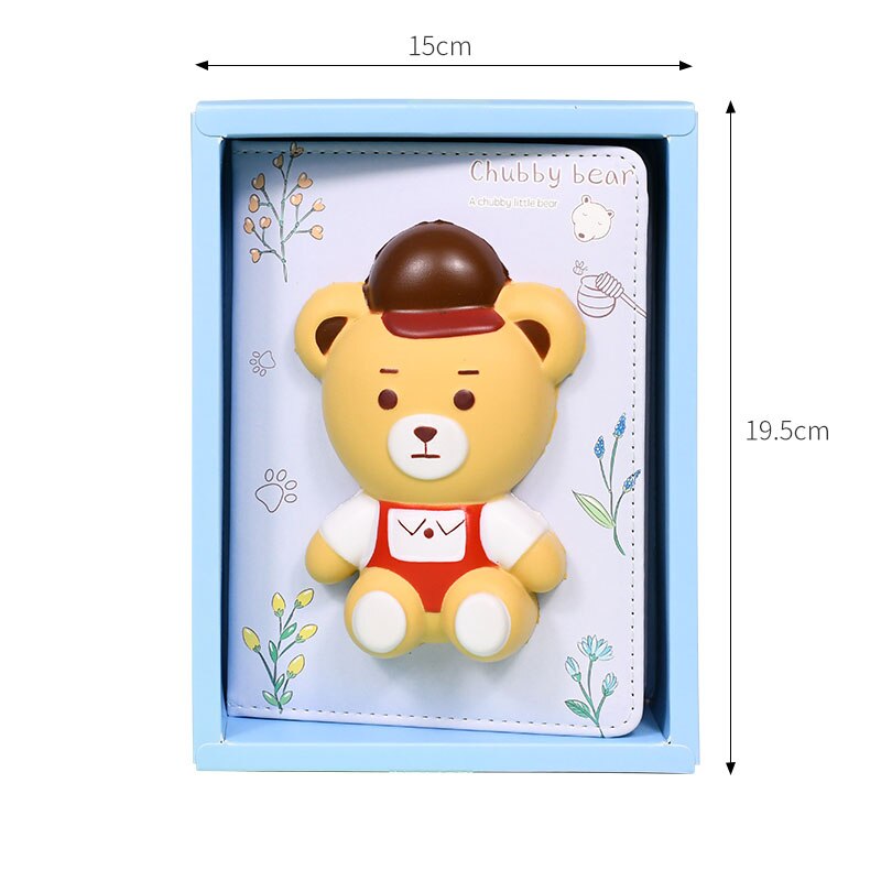 3D Cute bear Decompression Notebook Student Planne... – Grandado