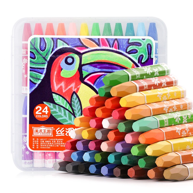 Smooth oil pastels colorful pencils for artists ki... – Vicedeal