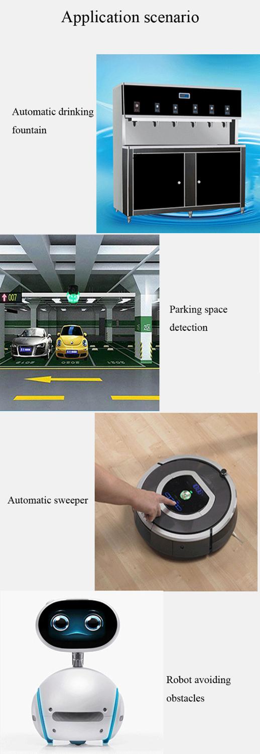 RS485 Ultrasonic distance sensor transceiver integ... – Vicedeal