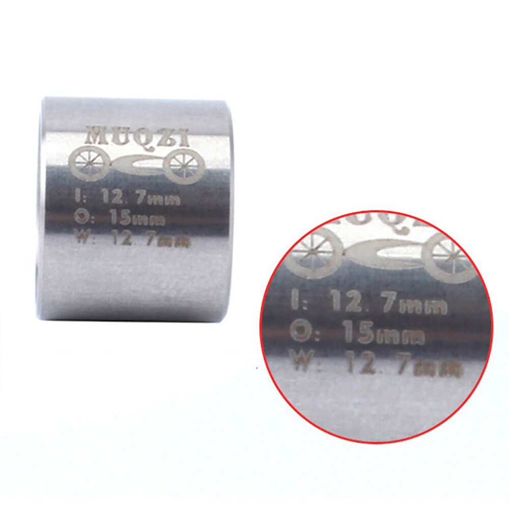 Stainless Steel 12.7x15x12.7mm DU Bushing for MTB ... – Grandado