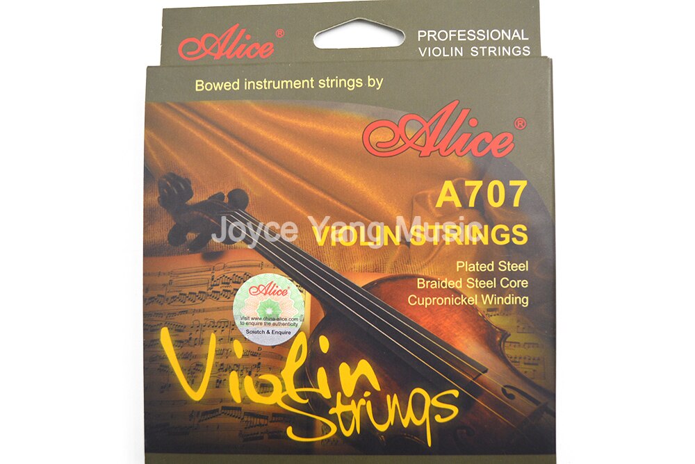 3 Sets of Alice A707 Violin Strings Plated Steel B... – Grandado