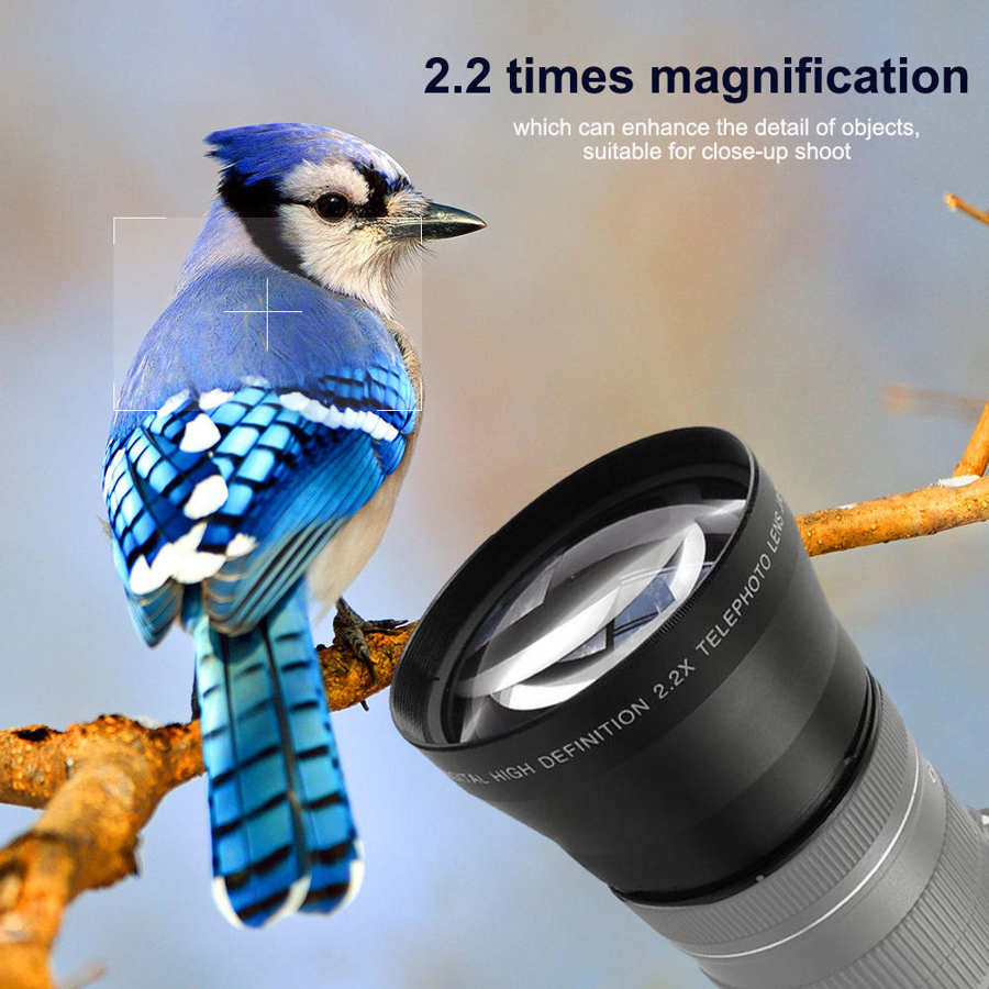 67Mm 2.2X Universele Teleconverter Telelens Dslr C... – Vicedeal