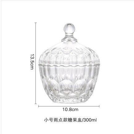 Covered glassy candy tank storage tank European su... – Grandado