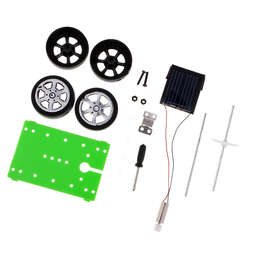 Mini Solar Power Car Toy Self Assembly RC Model Pu... – Grandado