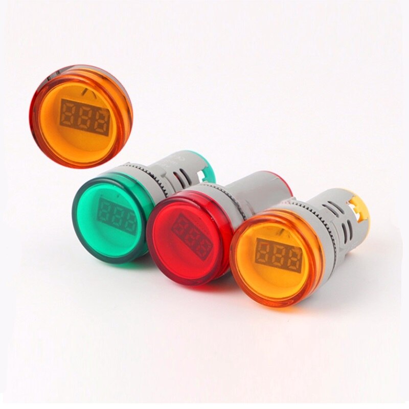 22mm led digitaalinen näyttö mittari jännitteen me... – Grandado