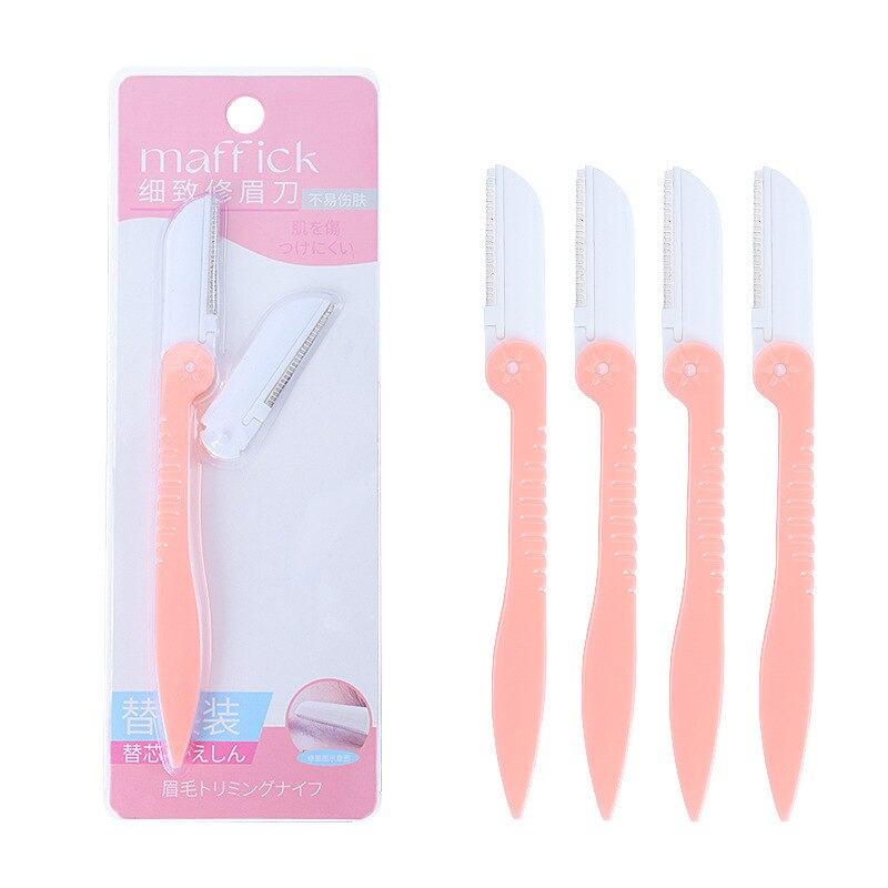 2PCS/SET Eyebrow Trimmer Portable Eyebrow Razor Sh... – Vicedeal