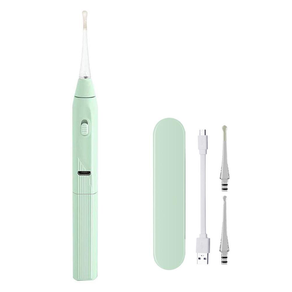 Baby ear pick Soft Silicone Earpick USB Rechargeab... – Grandado