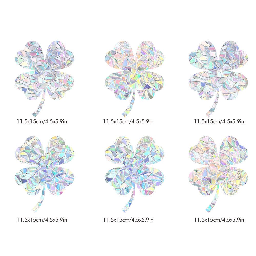 Colorful Rainbow Prism Flower SunCatcher Sticker P... – Grandado