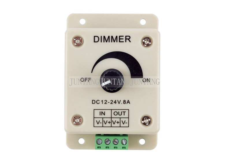 2pcs LED dimmer manual knob dimmer 8A LED monochro... – Vicedeal