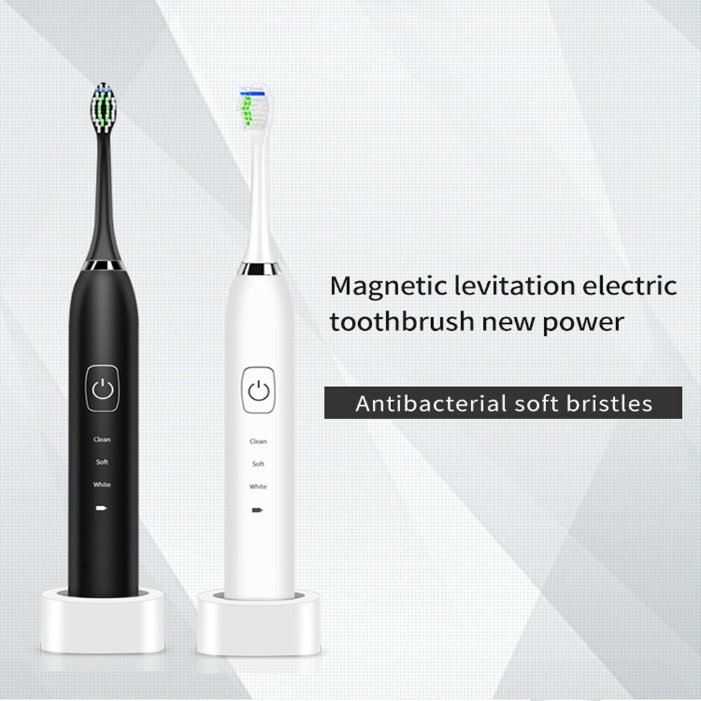 Wireless charge Super Sonic Electric Toothbrushes ... – Vicedeal