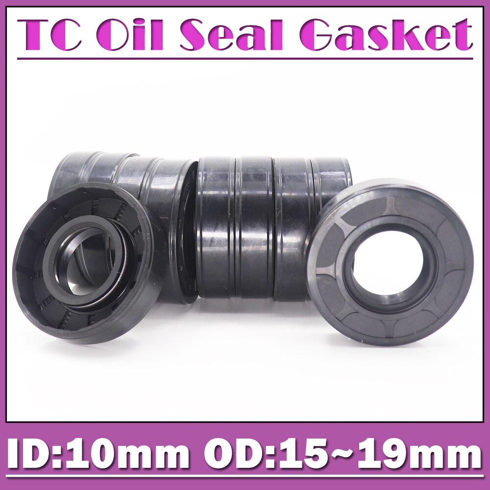 ID 10mm Oil Seal Gasket TC Type Inner 10*15*16*17*... – Grandado