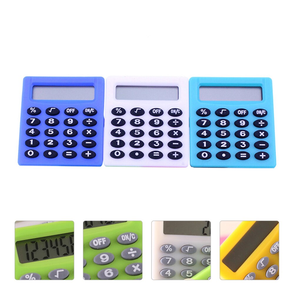 3 Pcs Mini Rekenmachine Schattige Elektronische Ca... – Vicedeal