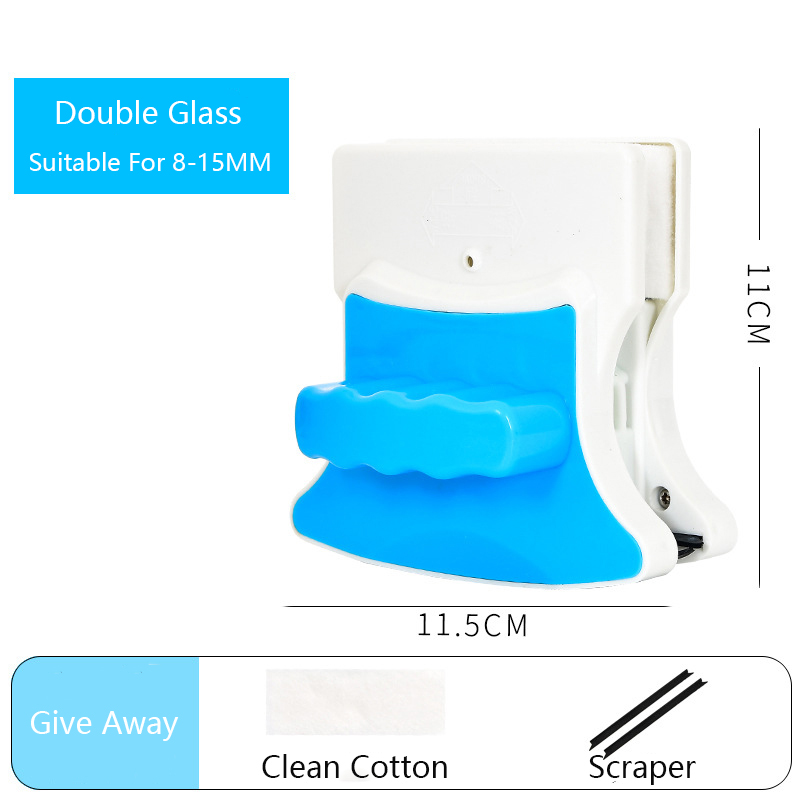 Double / Three-layer Thickened Magnetic Window Cle... – Vicedeal