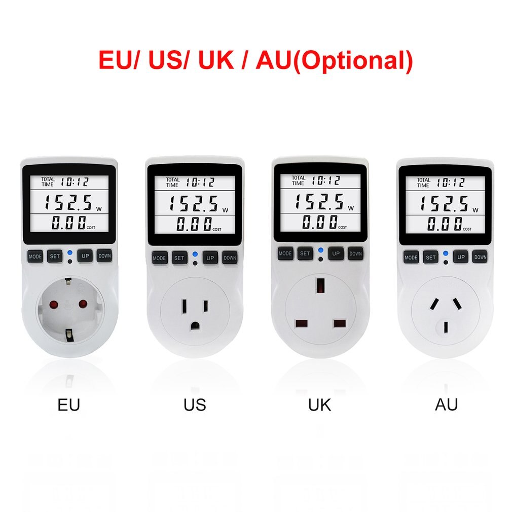Power Meter Digitale Wattmeter Energy Meter Watt M... – Grandado