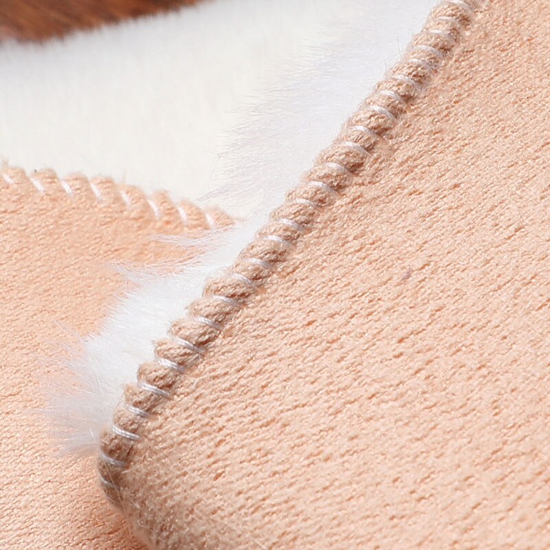 Solid White Pure Purple Fluffy Wool Rug Cloud Shap... – Grandado