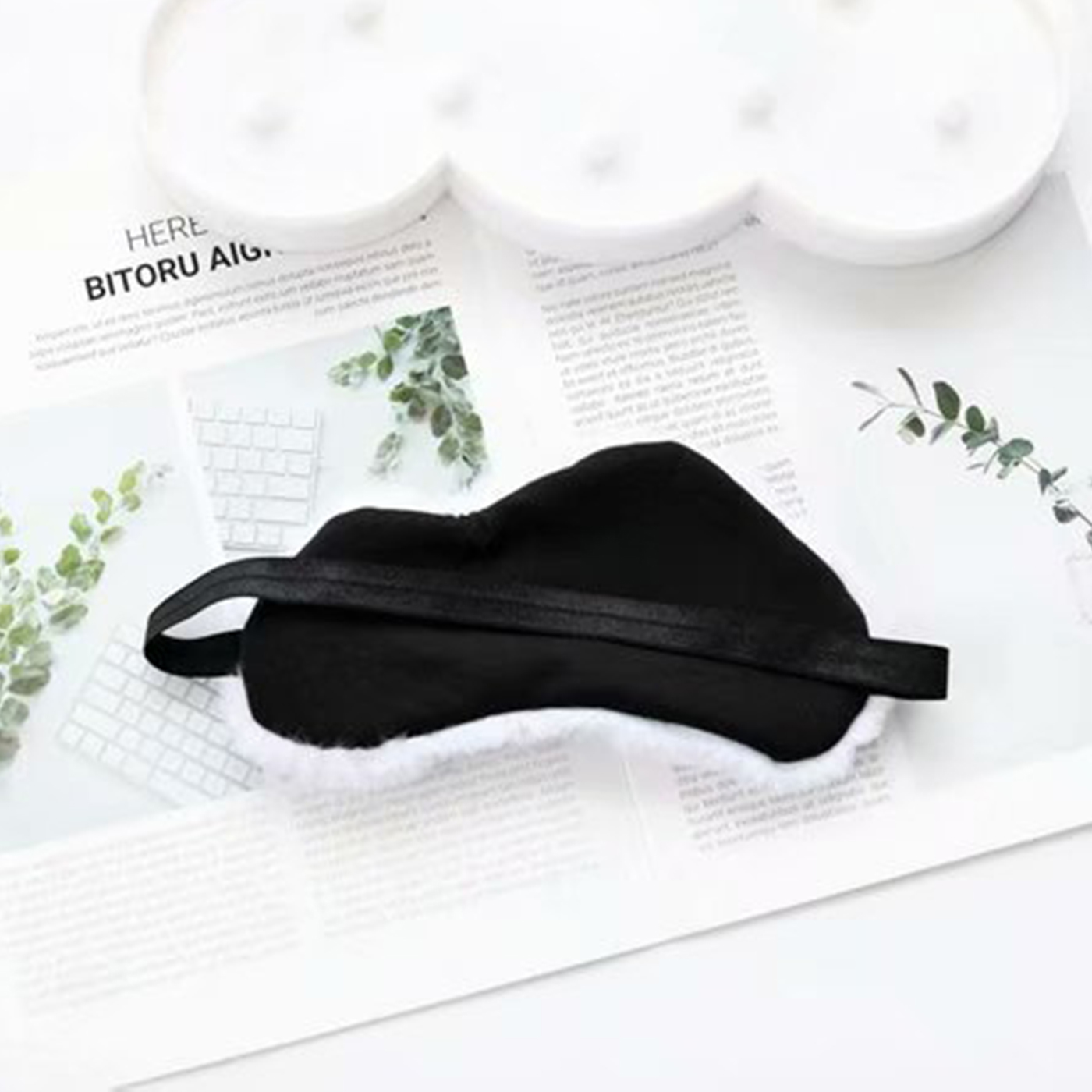 Cute Eye Mask Plush Eye Cover Kids Sleeping Mask S... – Grandado