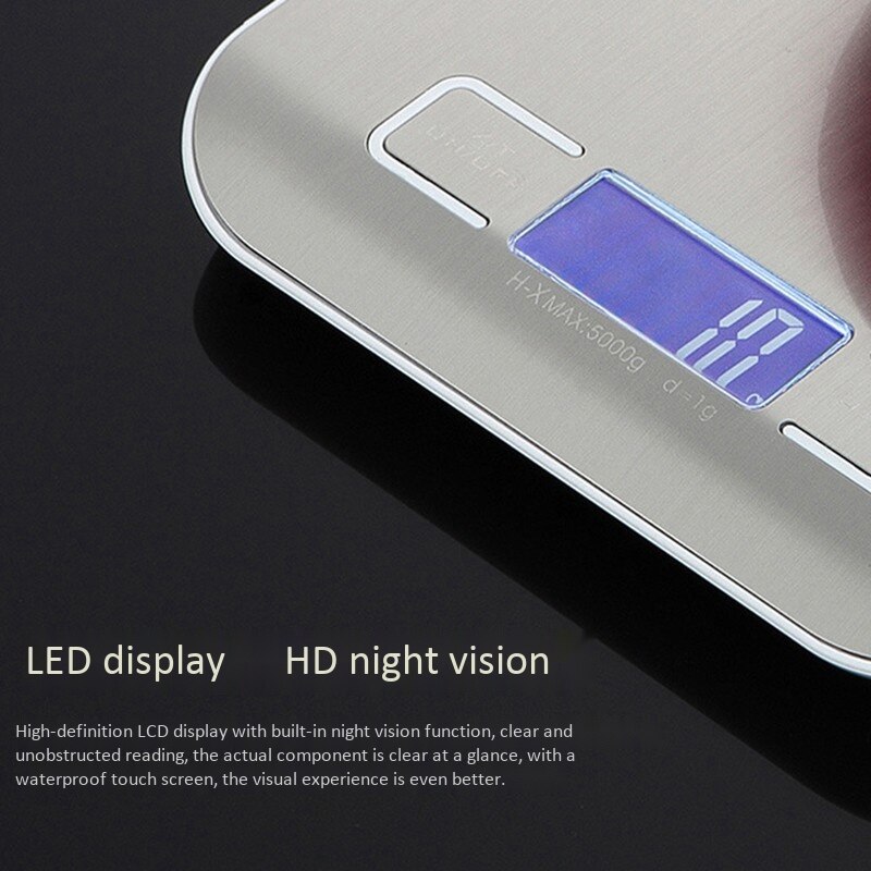5Kg-1G Digitale Lcd Elektronische Keuken Schaal Vo... – Vicedeal