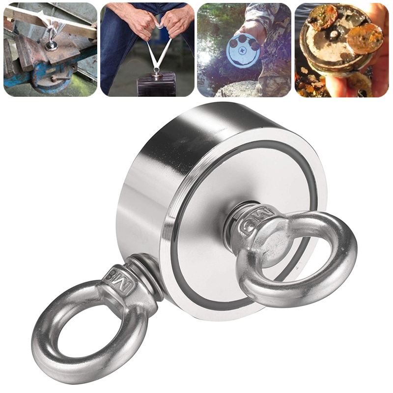250kg Double-side Strongest Magnet Pot Fishing Mag... – Vicedeal