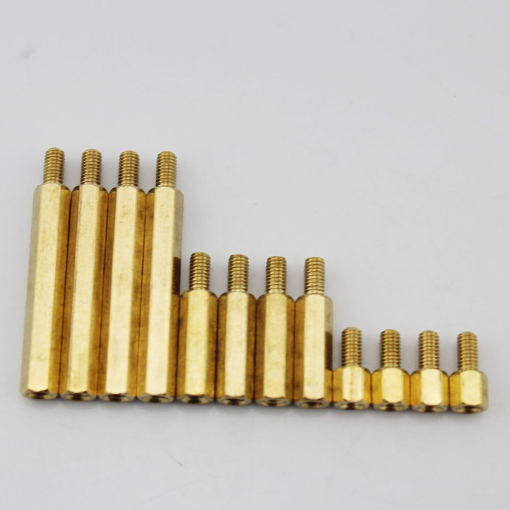 Hexagonal copper column package screw nut nut sing... – Vicedeal