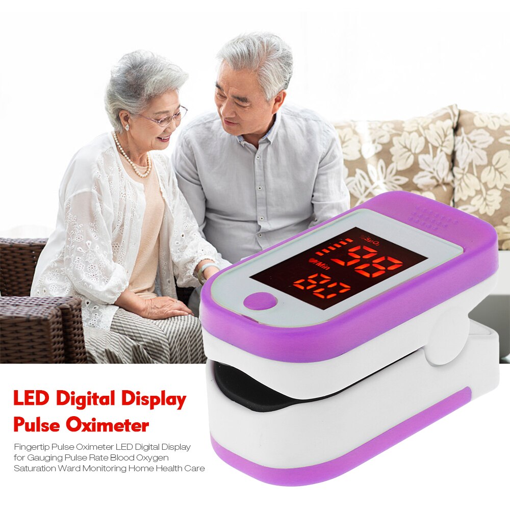 Fingertip Pulse Oximeter blood oxygen Heart Rate M... – Vicedeal