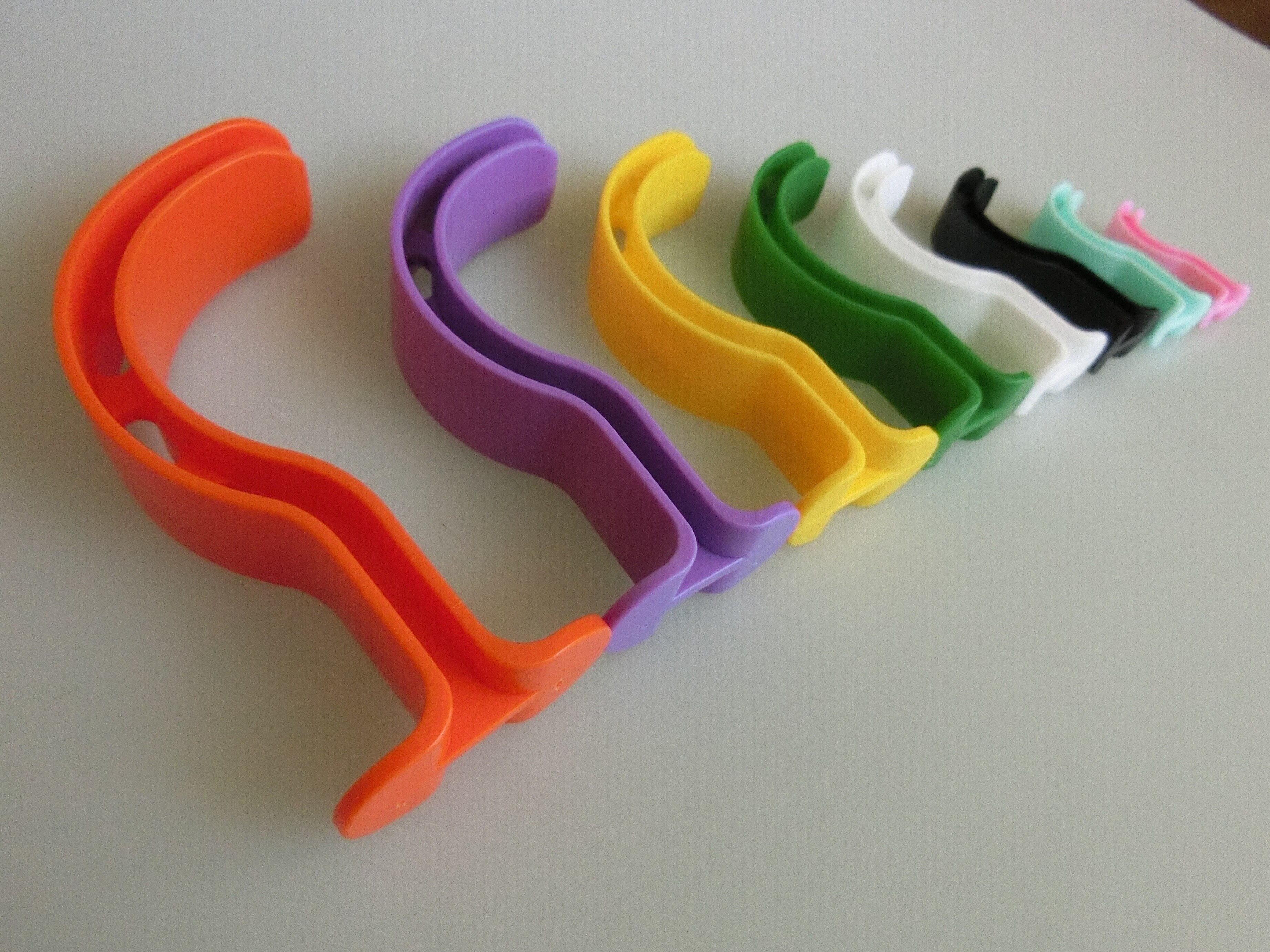 8Pcs/Set Disposable Non-toxic PE Color-code Oropha... – Grandado