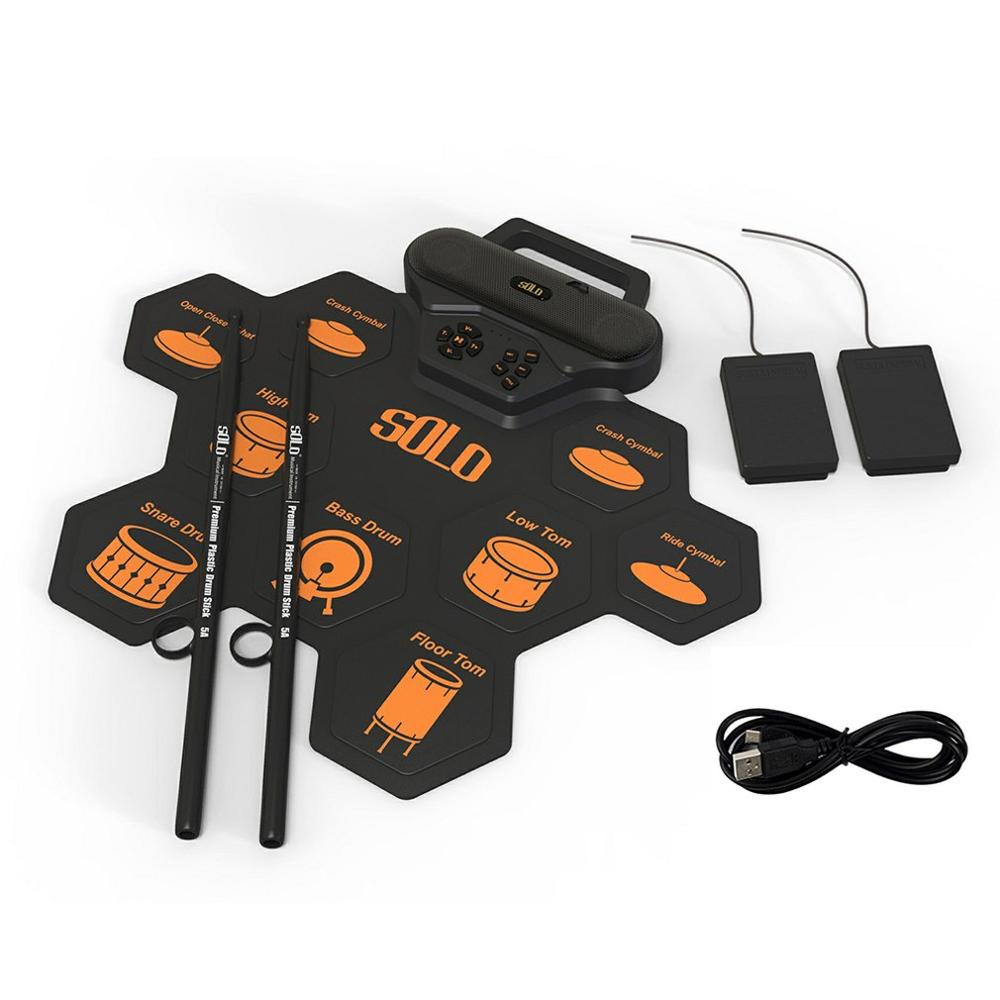 Tabletop Drum Portable Silicone Beginners Practice... – Vicedeal