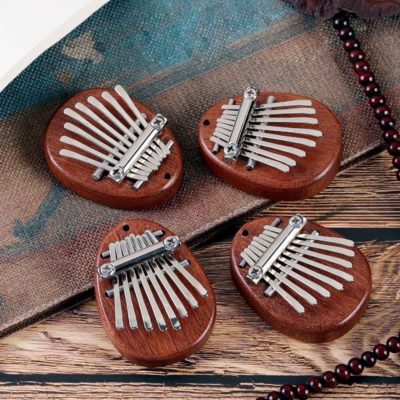 Mini 8 Key Kalimba Exquisite Finger Thumb Piano Ma... – Vicedeal