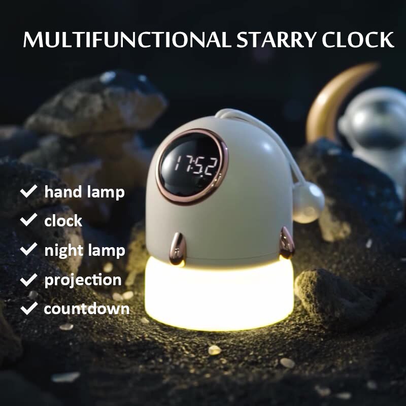 Cute Desk Clock for Children with Romantic Project... – Grandado