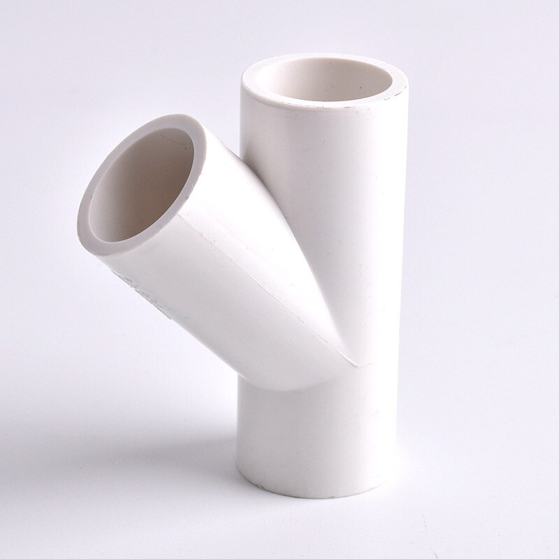 2~20pcs 20~40mm PVC Pipe Y-Style 3 Way Connector G... – Grandado