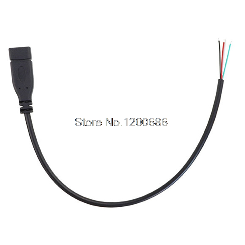 YPE-C Male Cable Pigtail 0.3M tpc USB Female Jack ... – Grandado