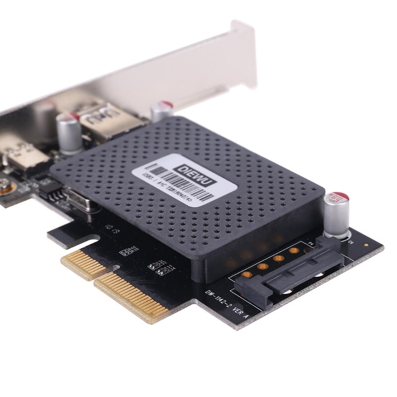 10Gb/s PCI Express PCIe to USB Type A Type C Riser... – Vicedeal