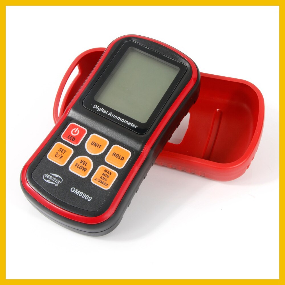 Digital Anemometer wind speed Ambient Temperature ... – Vicedeal