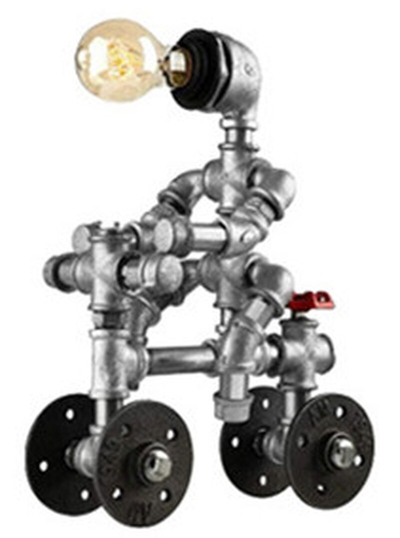 10pcs Iron Pipe Fittings Wall Mount Floor Antique ... – Vicedeal