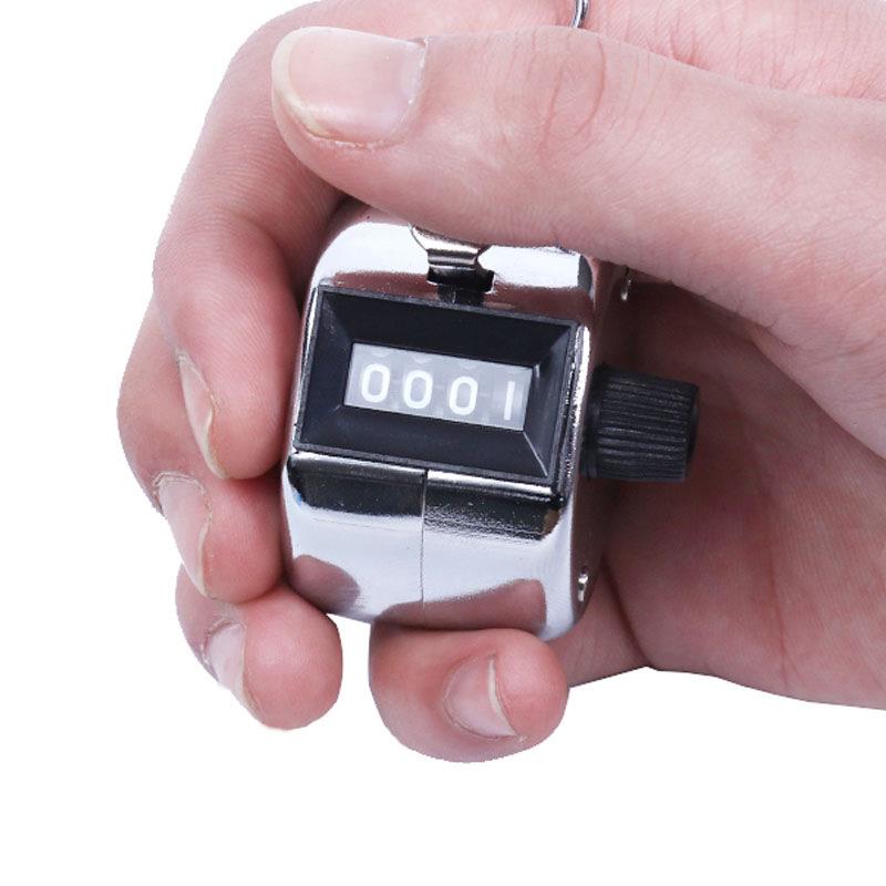 4 Digit Number Mini Hand Held Tally Counter Digita... – Grandado