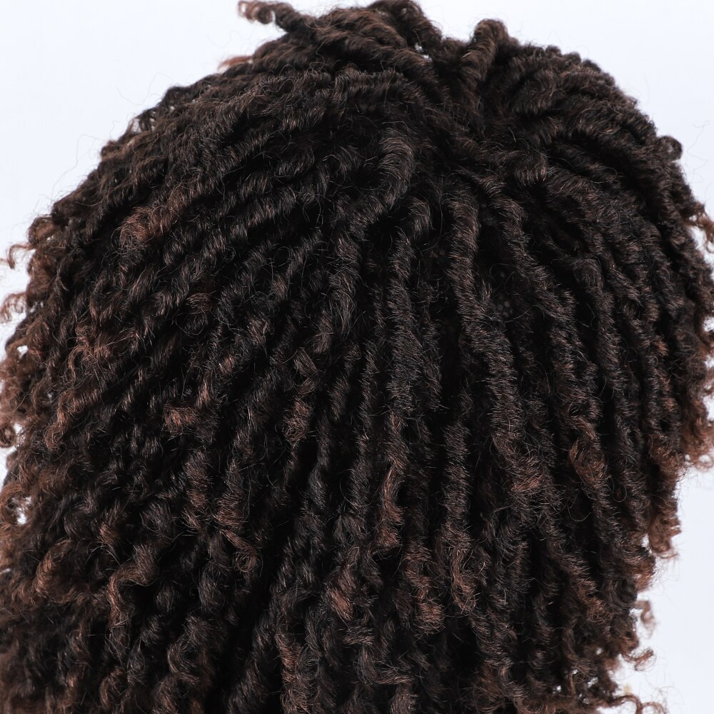 MODERN QUEEN 14'' Short Synthetic Dreadlocks Wigs ... – Grandado