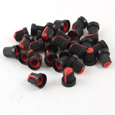 30 Pcs Rotary Control Knobs Caps Covers for 6mm Di... – Grandado