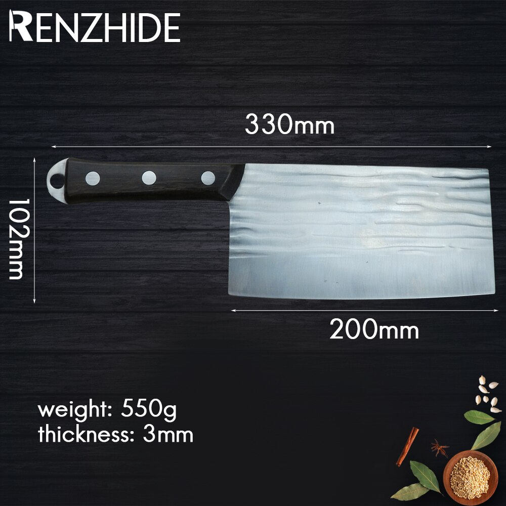 Chopping Boning Kitchen Chef Knife 8'' INC... – Vicedeal