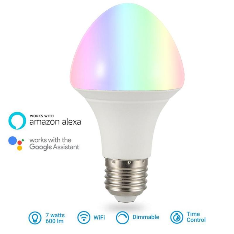 RGB Full Color Smart Bulb Energy Saving E27 LED Di... – Grandado