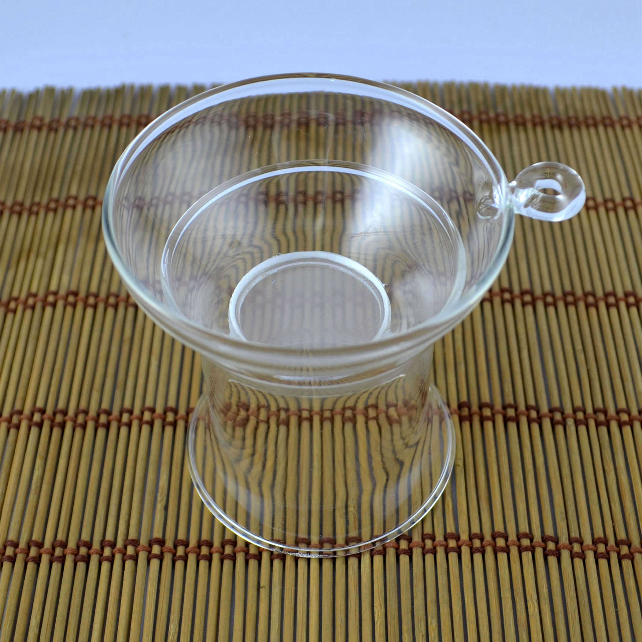 Heat-Resisting Clear Glass Tea Funnel / Filter / S... – Vicedeal