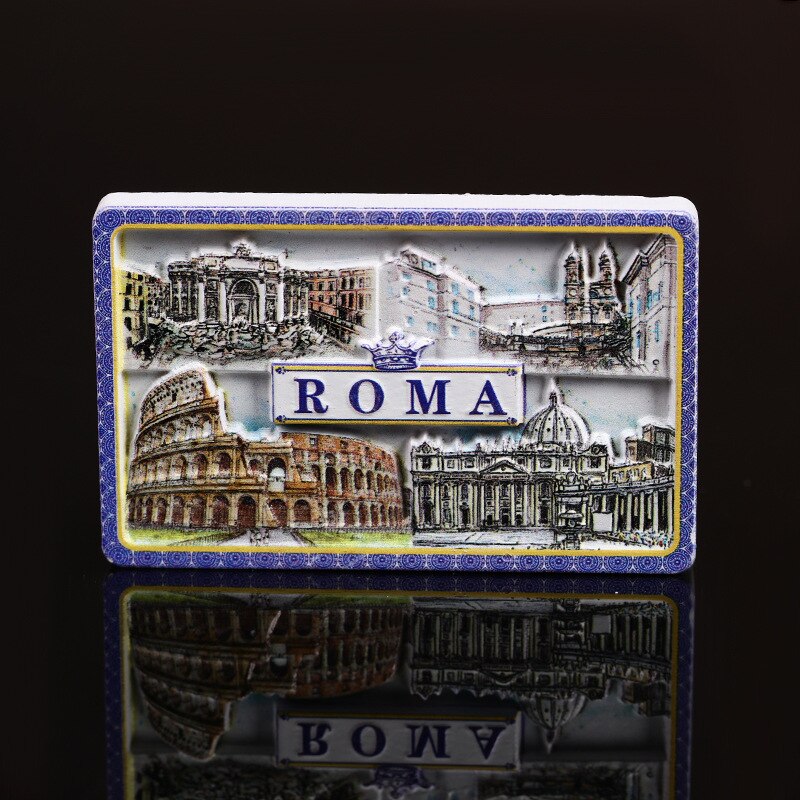 Rome Landscape Fridge Magnet Italy Travel Souvenir... – Vicedeal